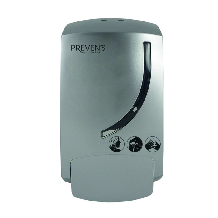 Preven's Paris Curve Dispenser - 300ml - Silver/Grey – Medscope