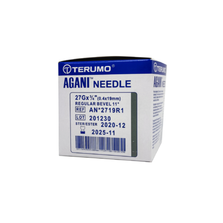 Terumo AGANI Needle 27G x 5/8" x 100 - GREY – Medscope