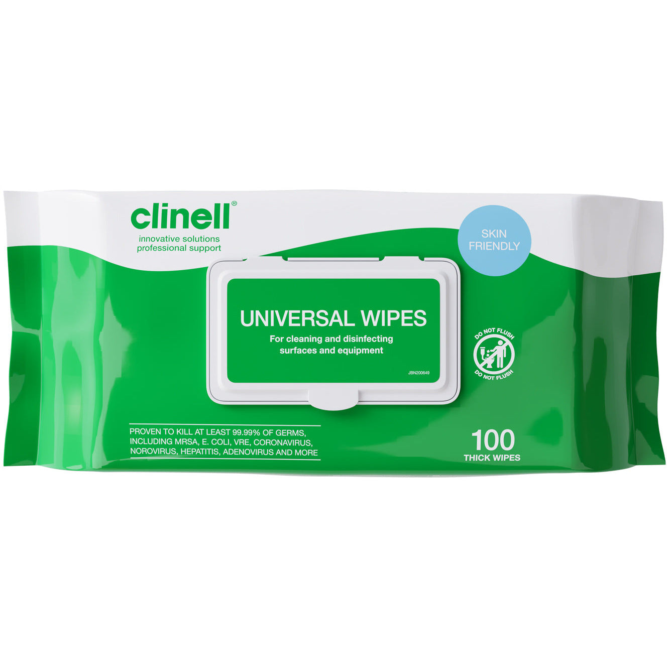 Clinell Universal Wipes - Pack Of 100 – Medscope