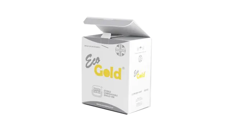 EcoGold Speculum Large (Sterile) With Lock - Blue x 25 – Medscope