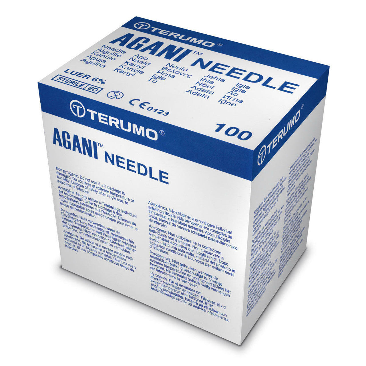 Terumo AGANI Needle 21G x 2" x 100 - GREEN – Medscope