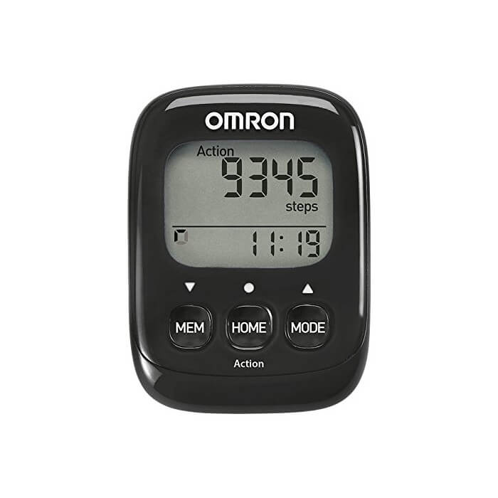 Omron Walking Style IV Step Counter in Black