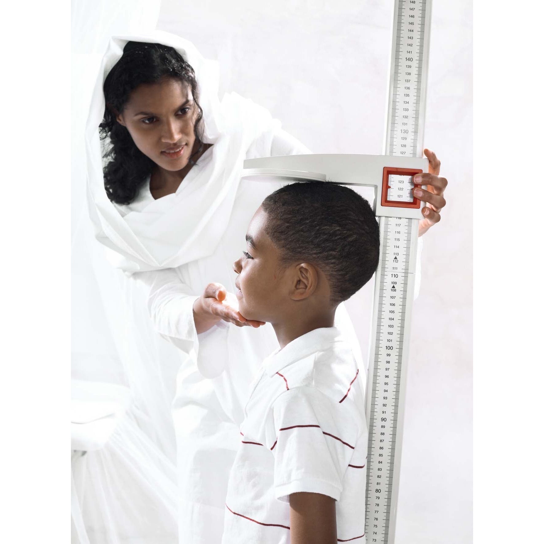 seca 217 - Portable Stadiometer Combinable with Flat Scale