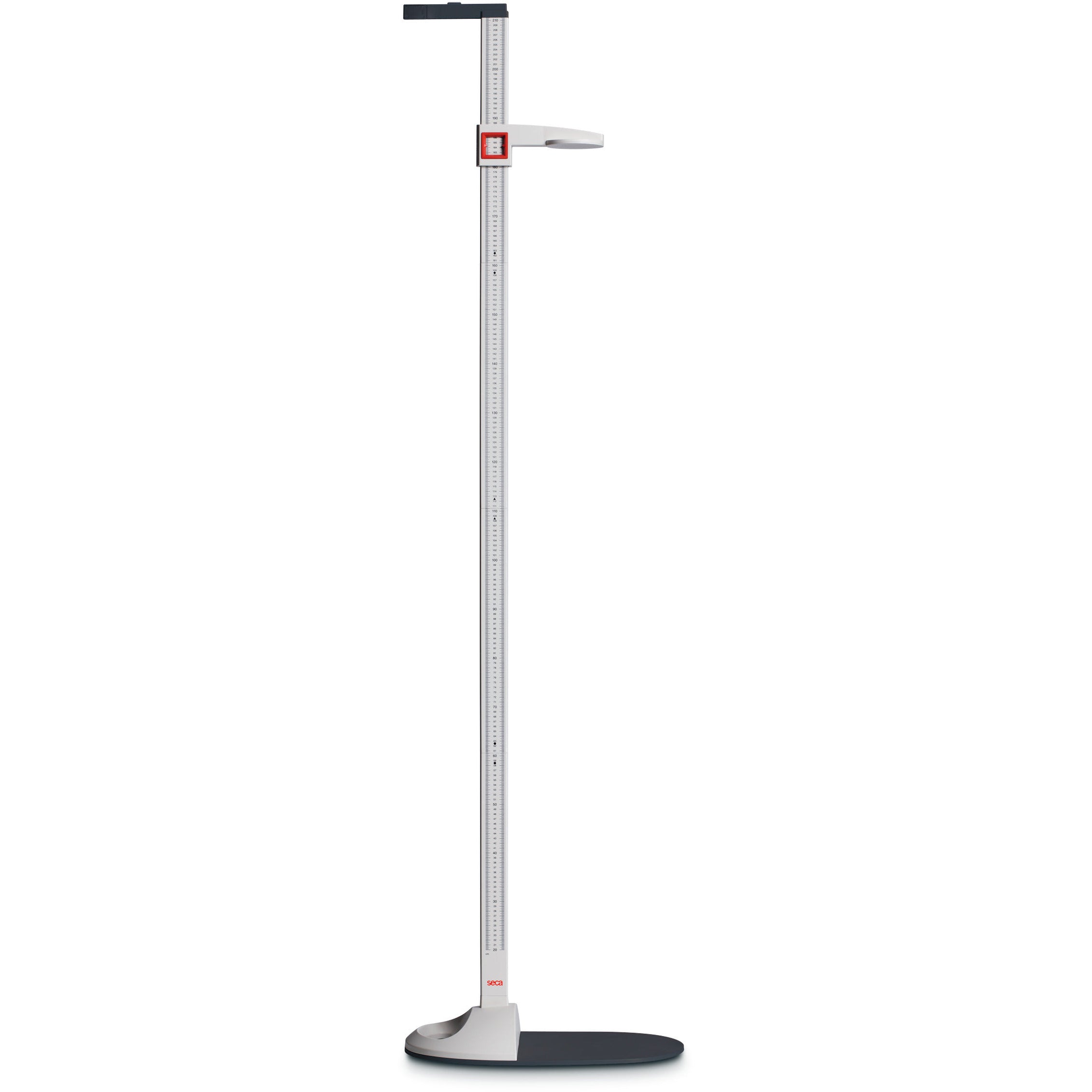 seca 217 - Portable Stadiometer Combinable with Flat Scale