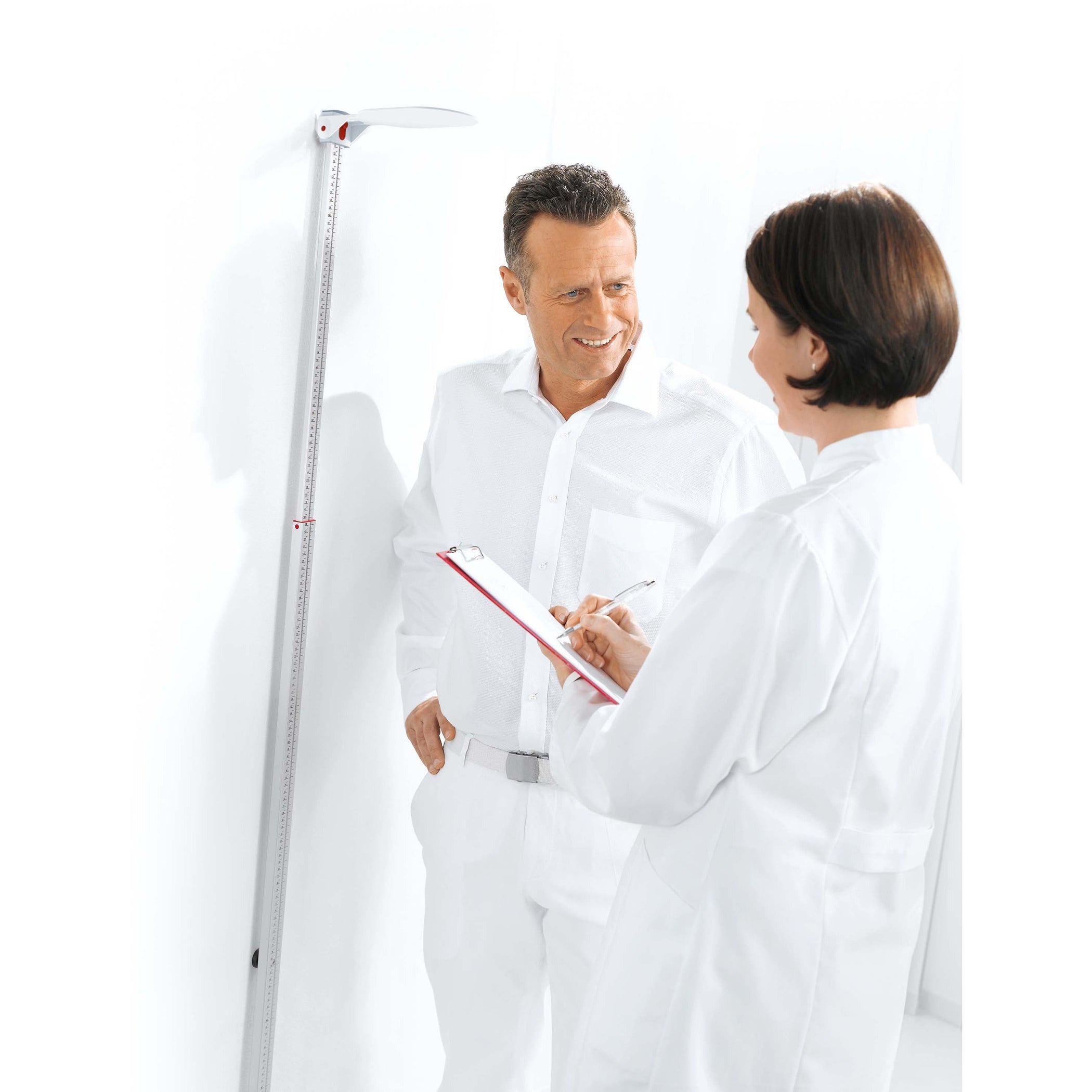 seca 222 - Telescopic Measuring Rod with Large Measuring Range