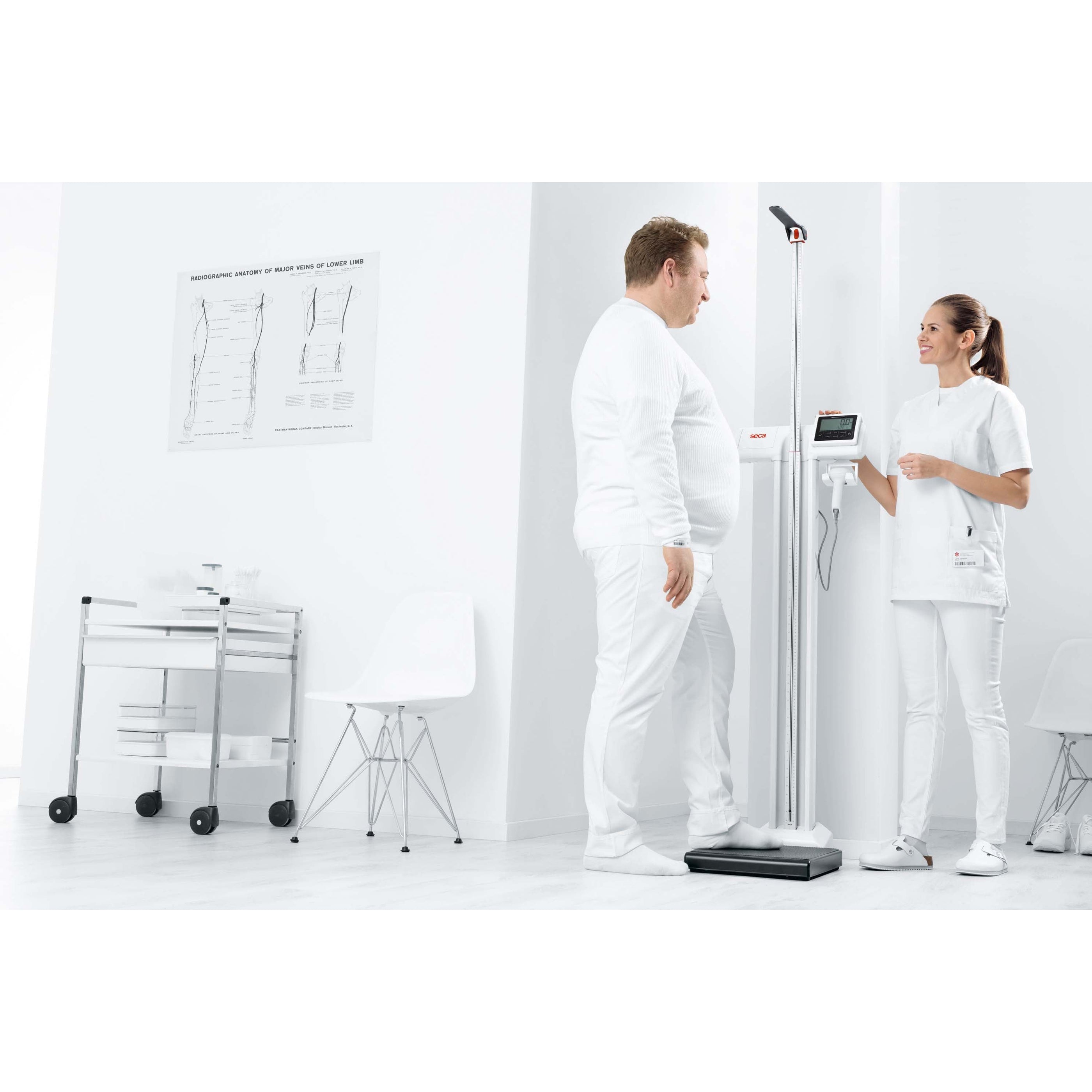 seca 787 - EMR-Validated Column Scale with Eye-Level Display