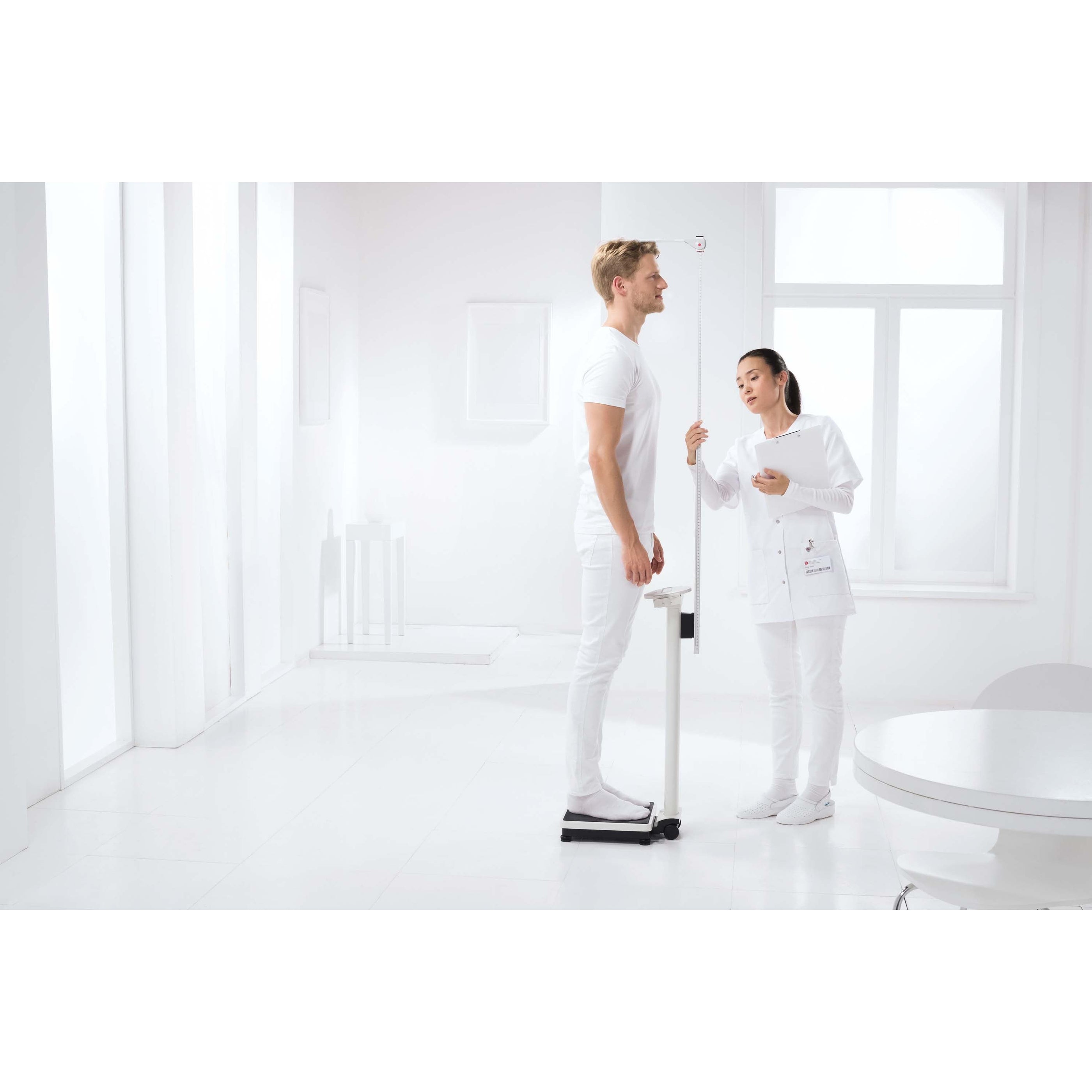 seca 799 - Digital column scale with BMI function (Class III medically