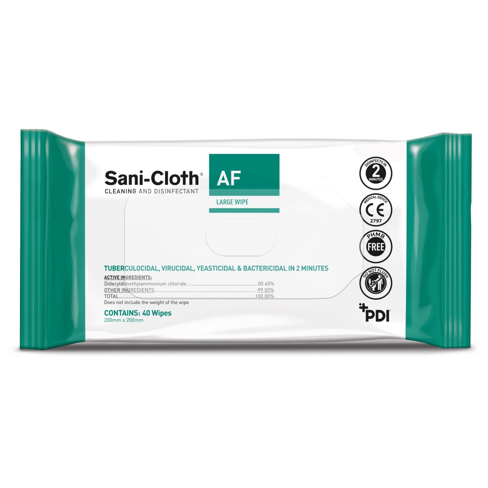 Sani-Cloth® AF Universal - Small Flow Wrap (40) – Medscope